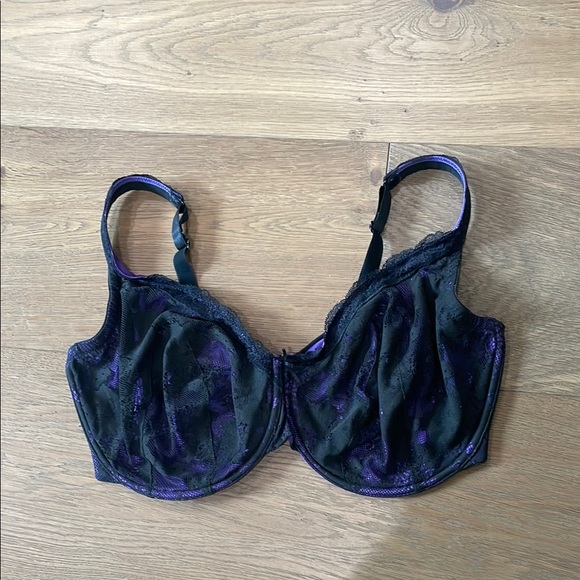Cacique | Intimates & Sleepwear | Cacique Womens 4h Bra Purple Black ...